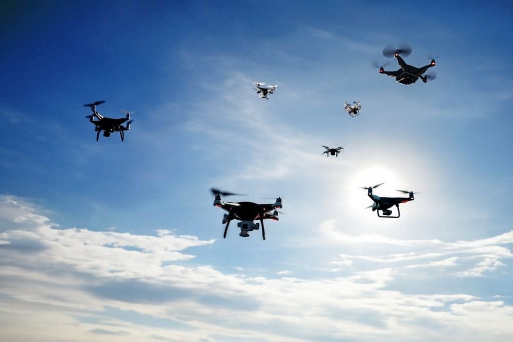 A susurration of drones swarm: the future of warfare - MARIS - TECH