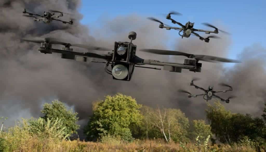 Drone (UAV) Swarm Technology: Transforming Military Potential
